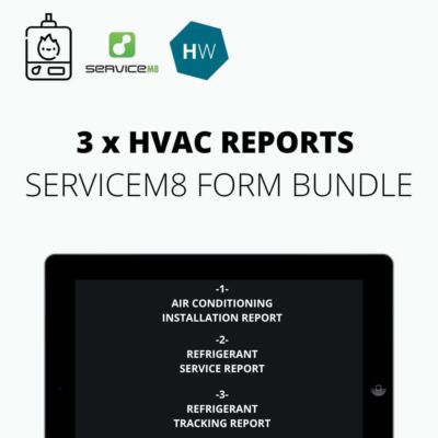 Air Conditioning Installation Report ServiceM8 Form