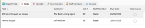 How To Show All Outstanding Tasks, Including Those On Completed Jobs